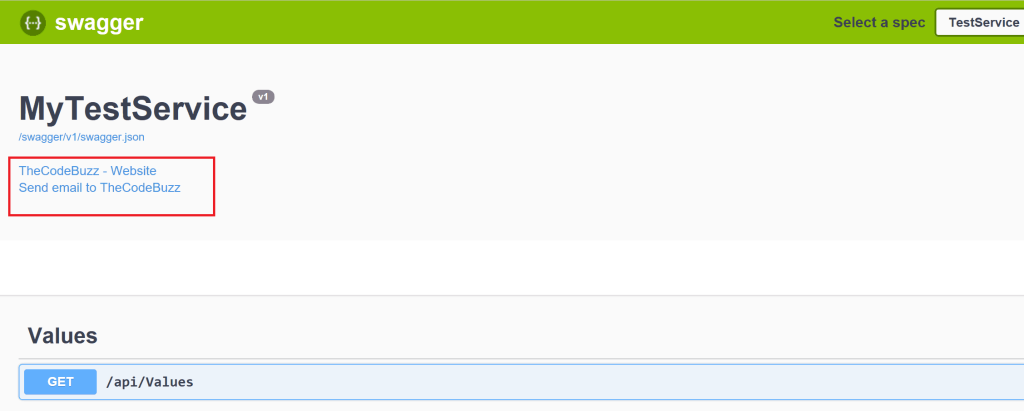 Customizing Swagger Api Documentation In Net Core Thecodebuzz