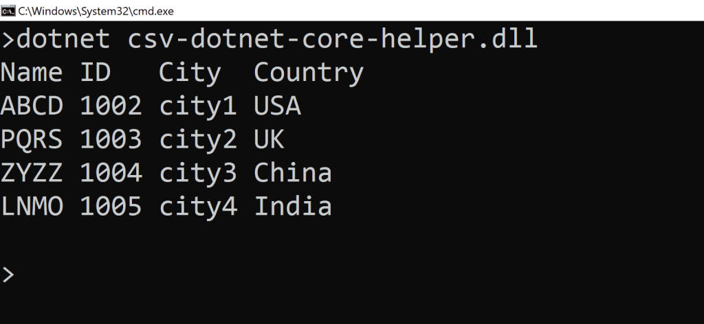 Read Csv Files In C Net Core With Examples Thecodebuzz